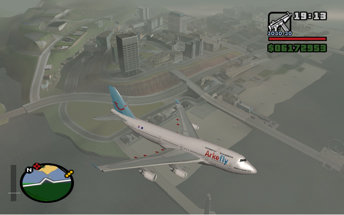 GTAGarage.com » ARKEFLY B747-400 Screenshots