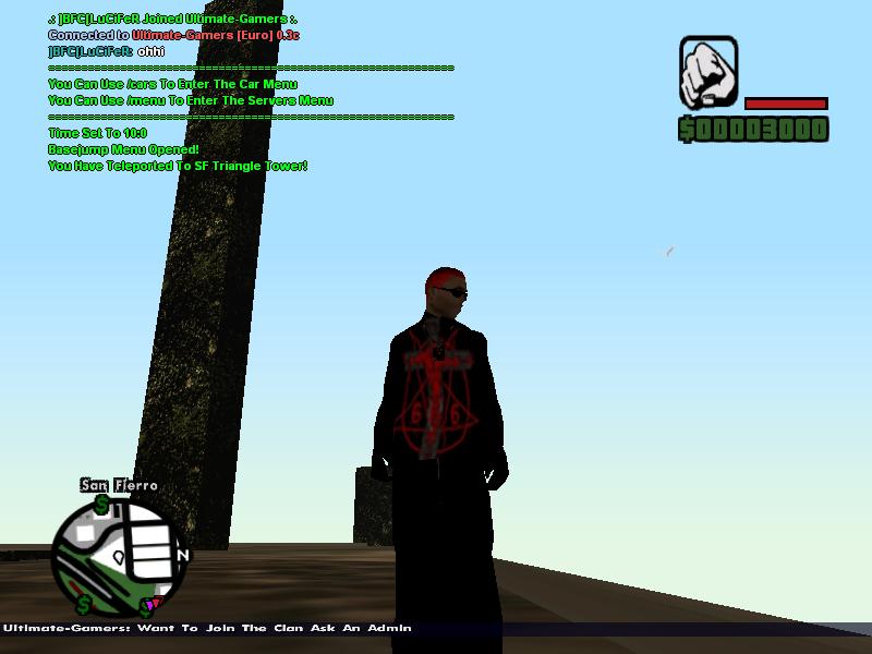 GTAGarage.com » Satanic Skin And Wingsuit Screenshots