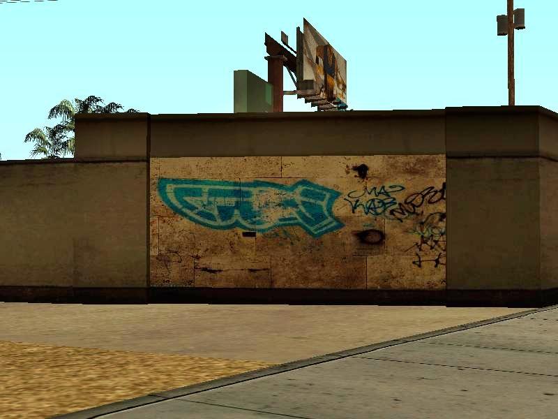 GTAGarage.com » Roman Tag Mural Wall Screenshots