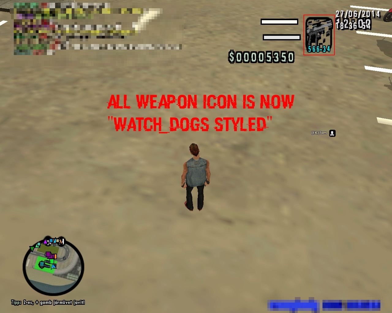 GTAGarage.com » Watch_Dogs Hud By 04Ezioa » View Screenshot