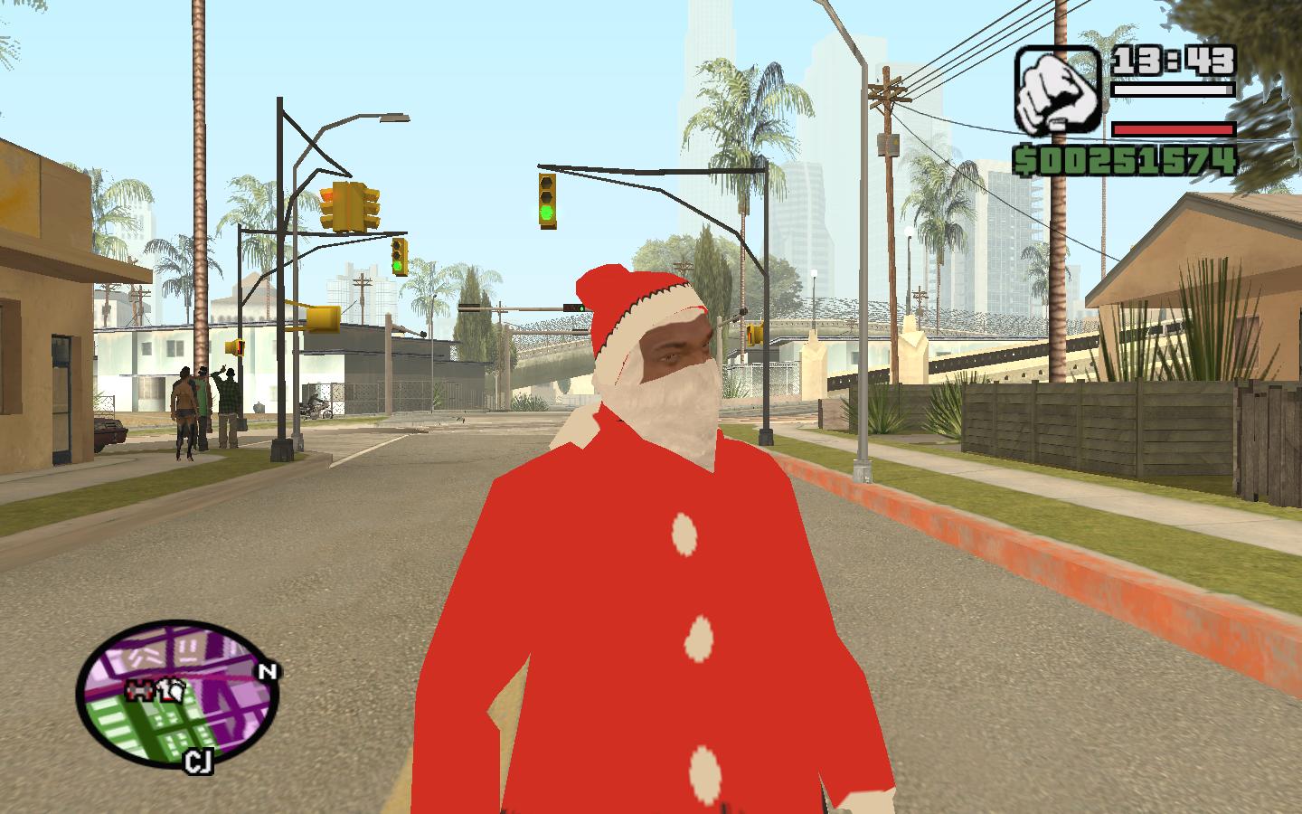GTAGarage.com » Santa Clause CJ Screenshots