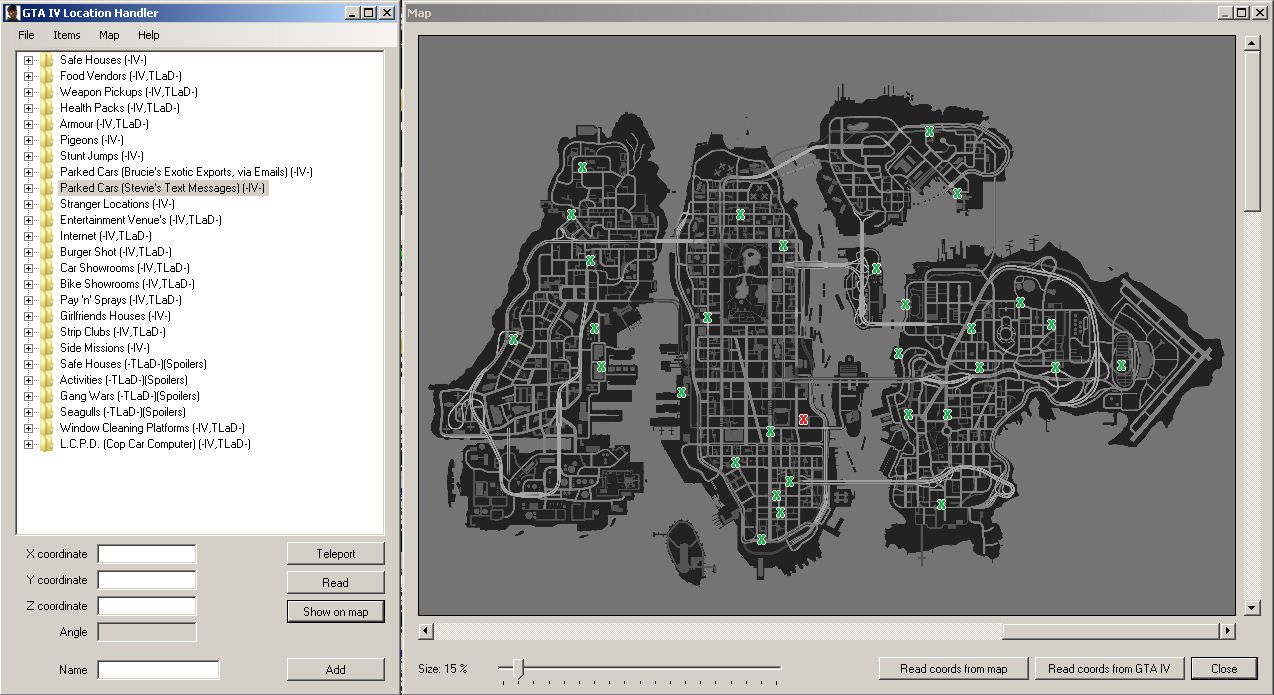 GTAGarage GTA IV Locations File Screenshots GTAGarage GTA IV Locations File Screenshots